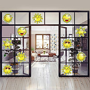 Sun Cutout Accent Classroom Bulletin Board Decoration School Spring Summer Theme Party Supplies Accessory Crafts Art Decor Card Happy Birthday Chart Stickers