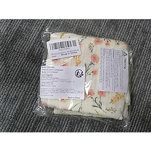 Winmany Toddler Muslin Pillowcases Baby Girl Boy Cotton Pillow Case Travel Cushion Pillow Covers with Envelope Design Cot Bed Accessories Fit for 13"x18" 14" x 19" 12"x16" Pillow (Flower+Animal)