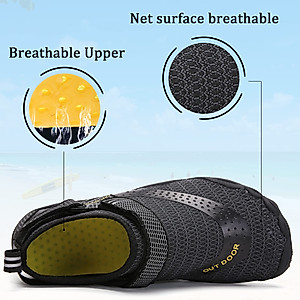Water Shoes Aqua Sports Shoe Women Men Barefoot Water Shoes Unisex Quick Drying Trail Running Shoes Gym Fitness Trainers for Beach Yoga Swim Surfing Diving Boating Pool