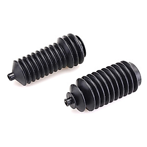 Mallofusa A Pair Steering Rack Boots for Polaris Ranger RZR 400 500 570 700 800 900 1000 5412012 5412013 ETX 2015 EV 2012 Black