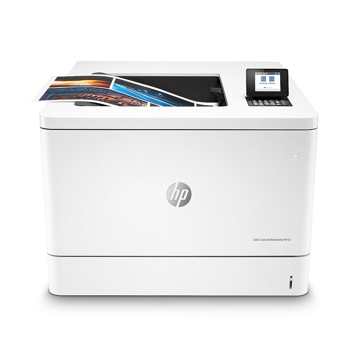 HP Color LaserJet Enterprise M751dn Printer with One-Year, Next-Business Day, Onsite Warranty (T3U44A)