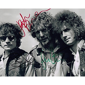 Kirkland Signature Cream, with Eric Clapton Autograph Reprint 8 X 10 Photo Display on Glossy Photo Paper