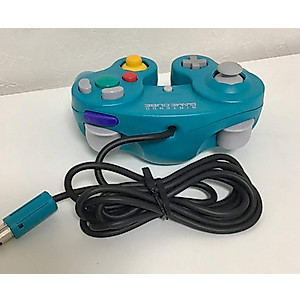 Nintendo GameCube dedicated controller emerald blue
