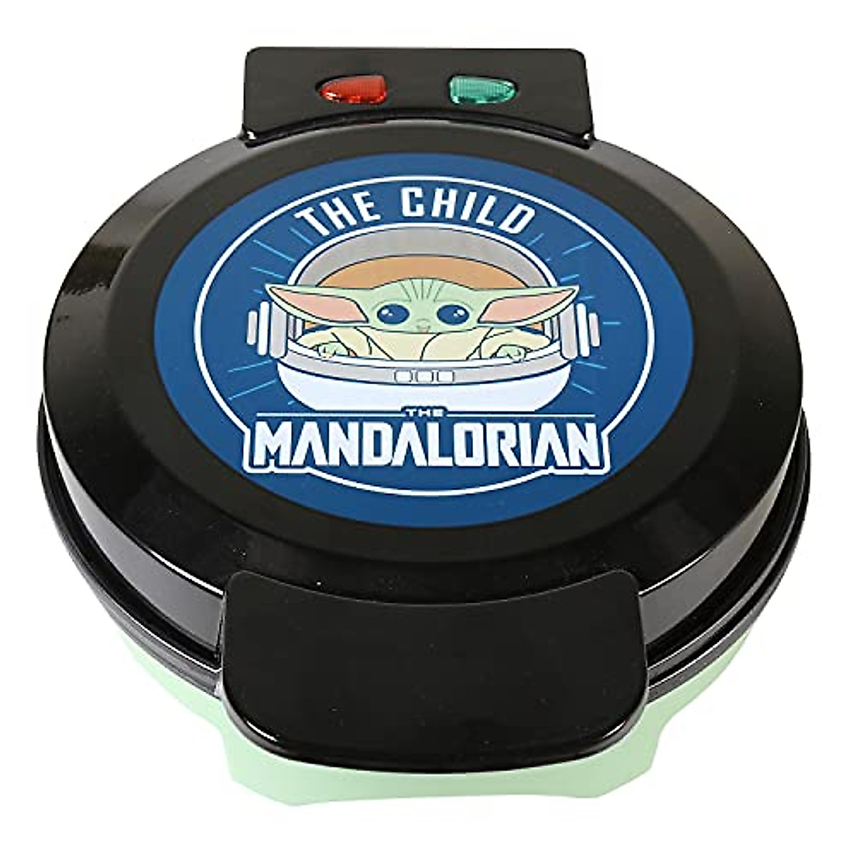 Uncanny Brands Star Wars The Mandalorian The Child Waffle Maker- Grogu Waffles
