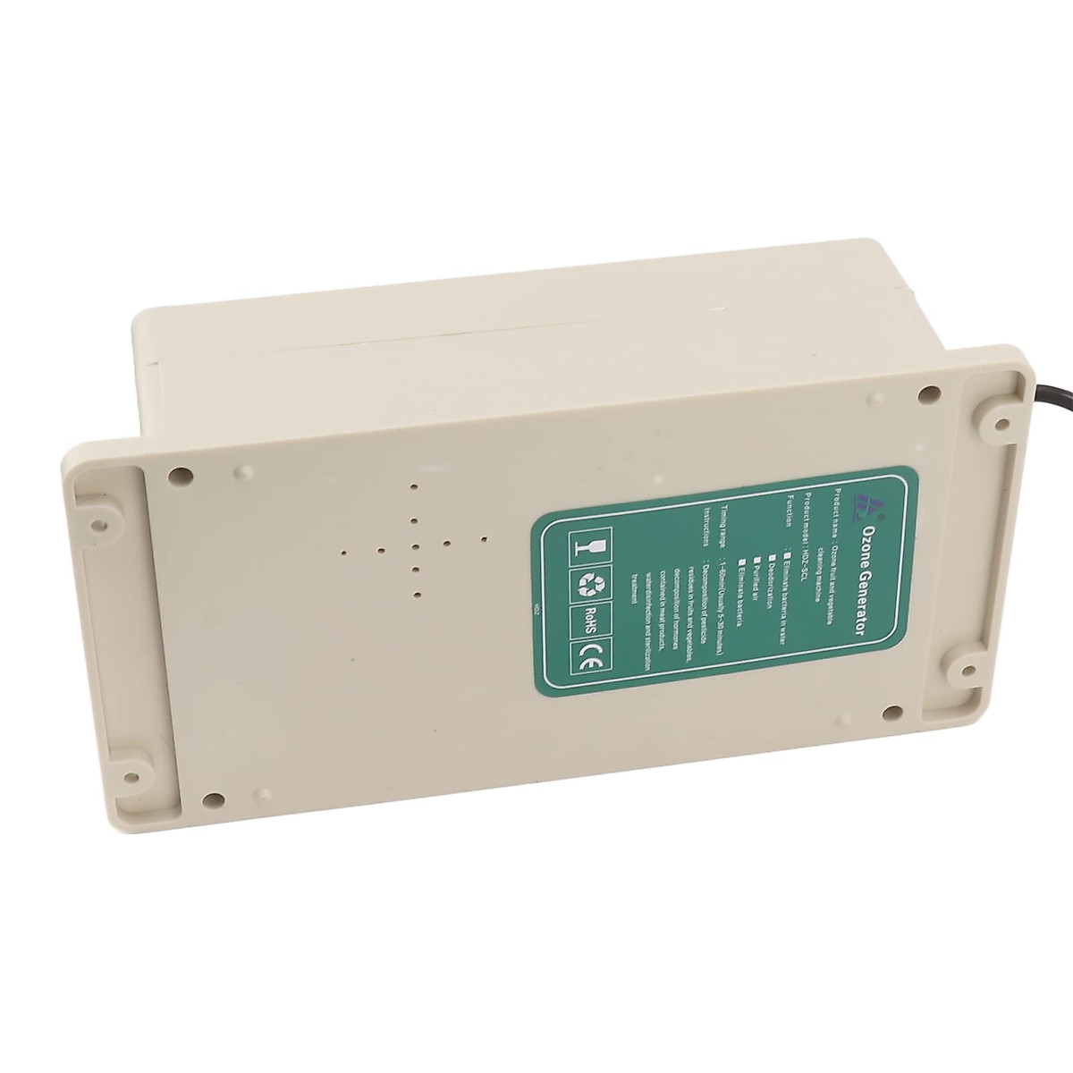 Water Ozonator Ozone Fruit Vegetable Cleaner Ozone Machine Removal Purifier Vegetable Washer Machine for Meat Domestic Food Purification 50w‑150w Ozone