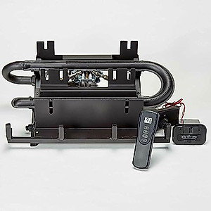 Duluth Forge Split Red Oak Ventless Log Set – 18 Inch, 30,000 BTU, Dual Fuel (Propane/Natural Gas), Remote Control, Realistic Fireplace Insert