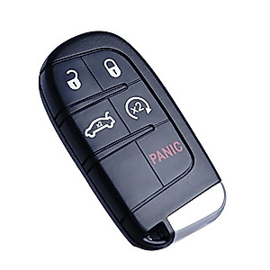 Key Fob Replacement Compatible for Chrysler 300 Dodge Charger 2011 2012 2013 2014 2015 2016 2017 2018 Challenger 2015-2018 Dart 2014-2016 Smart Key Car Keyless Entry Remote Control M3N-40821302