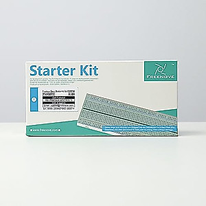 Freenove Basic Starter Kit for ESP8266 (Included) (Compatible with Arduino IDE), ESP-12S Onboard Wi-Fi, MicroPython C Code, 339-Page Detailed Tutorial, 140 Items, 50 Projects