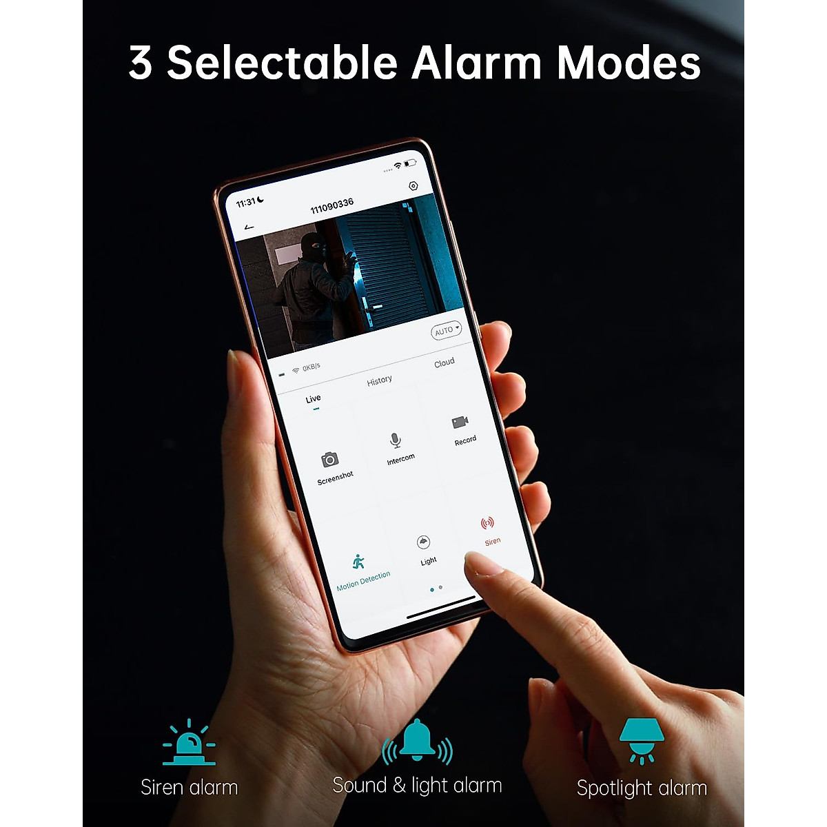 ZUMIMALL Security Cameras Wireless Outdoor - 2K Solar Powered Security Camera with 3MP Color Night Vision, Outdoor WiFi Surveillance Camera /2 Way Talk/PIR Motion Detection/Spotlight/IP66 Waterproof