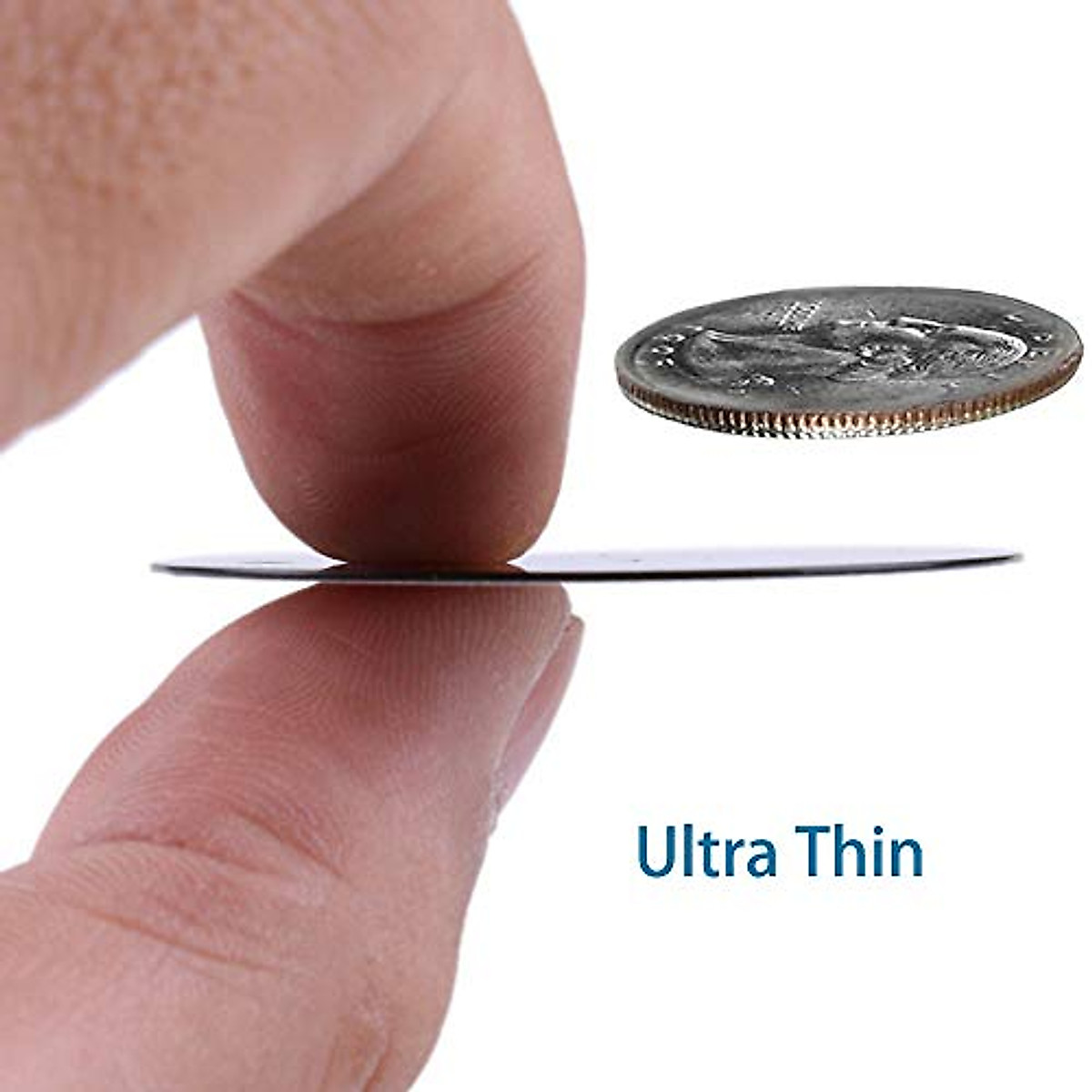 Mount Metal Plate（12Pack） for Magnetic Car Mount Phone Holder with Full Adhesive for Phone Magnet, Magnetic Mount, Car Mount Magnet-12X Round (Black)