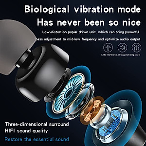 Xvicyoyr Bluetooth Headphones,V5.2 Wireless Bluetooth Earbuds w/Mic in-Ear Magnetic Neckband Earphone 30Hrs Playtime, IPX7 Sweatproof Deep Bass Headset for Phone Call Music Sports