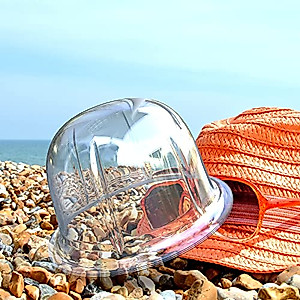 SOIMISS 8Pcs Plastic Hat Stand Rack Tabletop Hat Holders Display Wig Stand Hat Cap Rack Wig Holder for Home Travel 57CM White