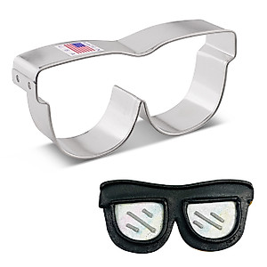 Glasses/Sunglasses Cookie Cutter 3.75" Made in USA by Ann Clark