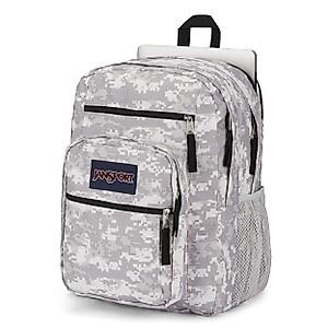 JanSport Laptop Backpack - Computer Bag with 2 Compartments, Ergonomic Shoulder Straps, 15” Laptop Sleeve, Haul Handle - Book Rucksack - Summer Fields