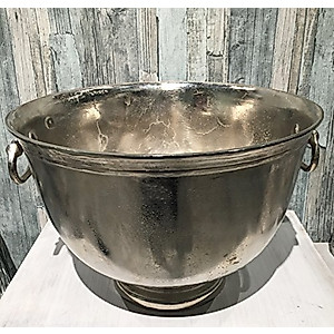 WHW Whole House Worlds Oversized Luxury Champagne Bucket with Old World Panache, 17.75 Inches, (45 cm) Grand Hotel Collection