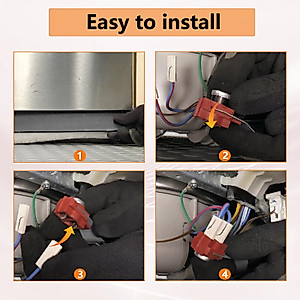 W10339563 Thermostat Replacement for Whirlpool Dishwashers W10195091 WPW10195091 PS11750035 Compatible with Multiple Models