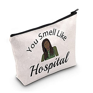 LEVLO Stars Fans Gifts You Smell Like Hospital Makeup Bags Housewives Gifts (You Smell Like Hospital)