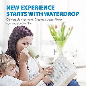 Waterdrop WHR-140 Shower Filter Replacement Cartridge for Culligan® WHR-140, WSH-C125, ISH-100, HSH-C135, Shower Head Water Filter, with Advanced KDF Filtration Material, Pack of 2