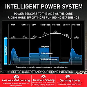PASELEC Electric Bikes for Adult 27.5'' Mountain Bike Hydraulic Brakes E-Bike Moped Full Suspension Cycle with 48V 13ah Lithium Battery, Peak 750W Powerful Motor Professional 9 Speed E-MTB Bicycle