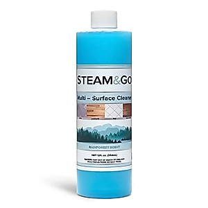 Steam & Go Floor Cleaners for Tile and Wood Floors, All Purpose Cleaner Mopping Solution, Use As Floor Cleaner, Wall Cleaner, and Tile Cleaner, Household Cleaning Supplies, Rainforest Scent, 12oz