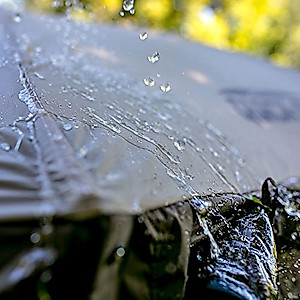 CLAM Quick-Set Escape Sky Camper 11.5 x 11.5 Foot Portable Pop-Up Outdoor Gazebo Screen Tent 6 Sided Canopy Shelter w/Ground Stakes & Carry Bag, Brown