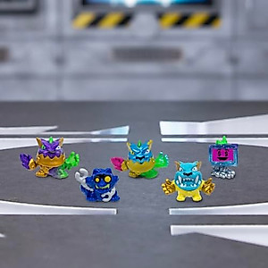 MrBeast Lab Swarms Series 2, Atomic Series Lab 5 Pack, Experiment by Adding Water, Shaking The Test Tube and Reveal 2 of The 5, 1 Inch / 2.5 cm MrBeast Themed Swarms Collectible Micro Beasts