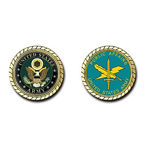 US Army Public Affairs Challenge Coin