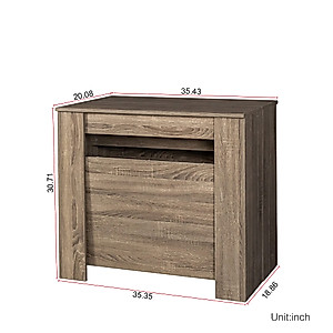 HomVent Expandable Dining Table for 6-12 Person, White Extendable Dining Room Table Wooden Kitchen Table Large Expandable Console Table Extendable from 20" to 118" Dining Table for