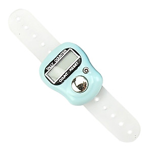 Kumprohu Click Counter | Finger Tally Counter with Digital Display - Portable Number Clicker Counter for Golf, Adjustable Resettable Finger Tally Counter for Lap Crochet Coaching