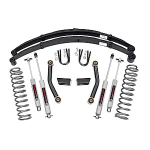 Rough Country 3" Lift Kit for 1984-2001 Jeep Cherokee XJ 2WD/4WD - 630XN2
