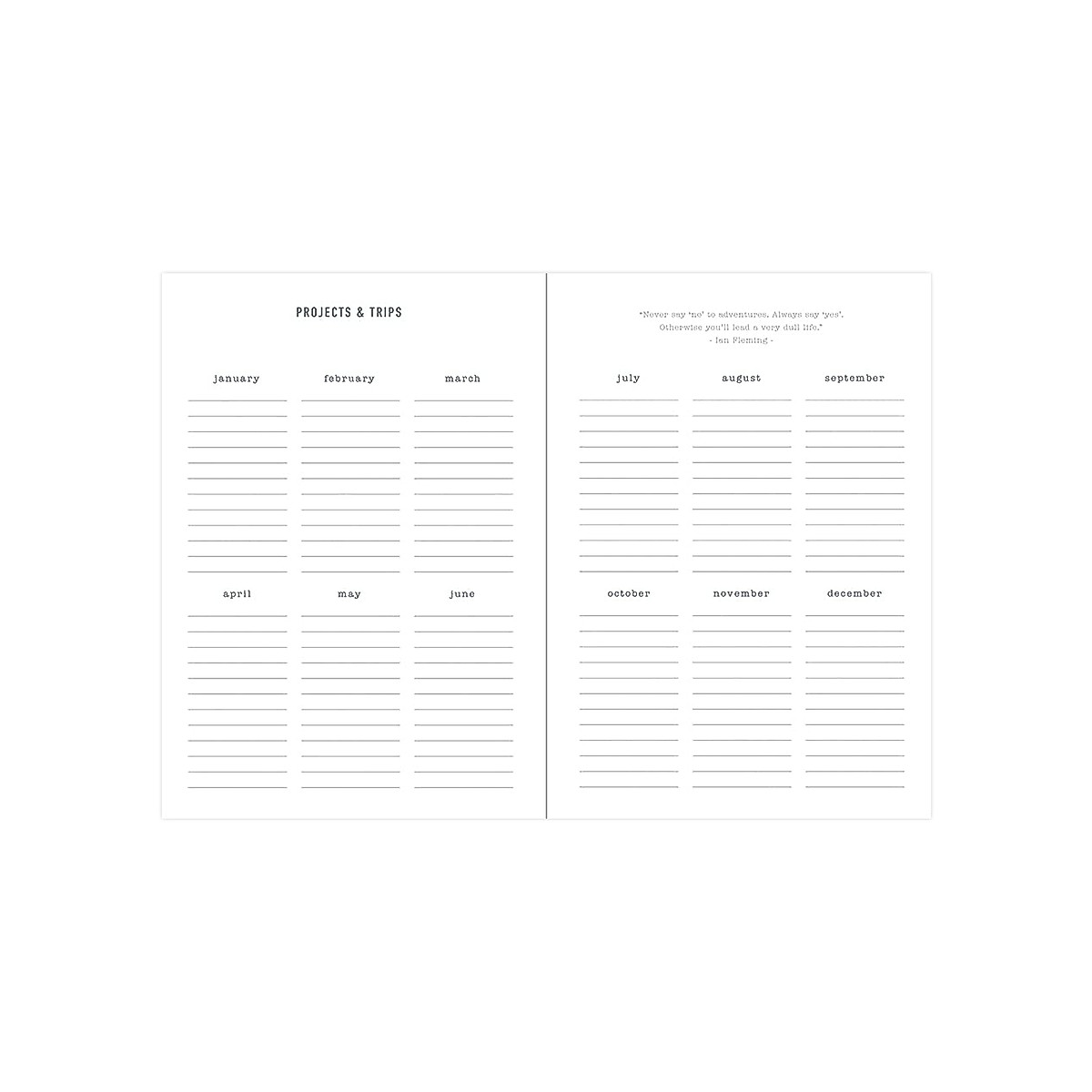 Letts Eco Writers A5 1 Week on 2 Pages Multilingual Brown Kraft 2022