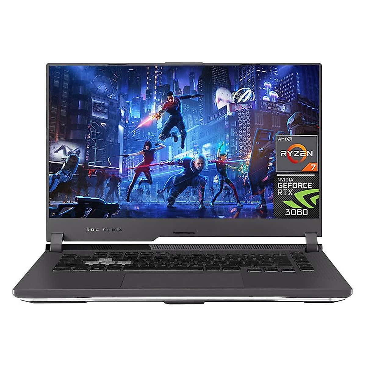 ASUS 2023 Newest ROG Strix G15 Gaming Laptop, 15.6" WQHD (2560 x 1440) IPS 165Hz Display, AMD Ryzen 7 6800H, NVIDIA GeForce RTX 3060, 64GB RAM, 1TB SSD, Wi-Fi 6E, Backlit Keyboard, Windows 11 Home
