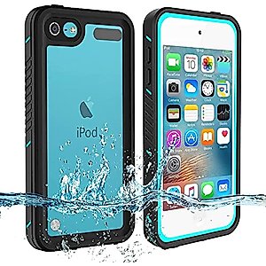BESINPO for iPod Touch 7th/6th/5th Generation Case Waterproof, iPod Touch Case Shockproof 360 Full Body Heavy Duty Defender Protective Cover for Diving Swimming Snorkeling Case for iPod Touch 7/6/5