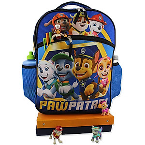 Paw Patrol Pups Boy's 16 Inch School Backpack (One Size, Blue)