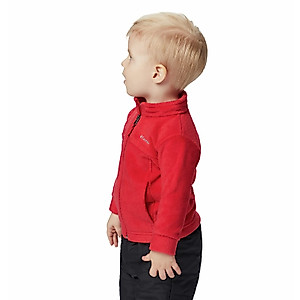 Columbia Toddler Boys Steens Mt II Fleece, Mountain Red, 4T