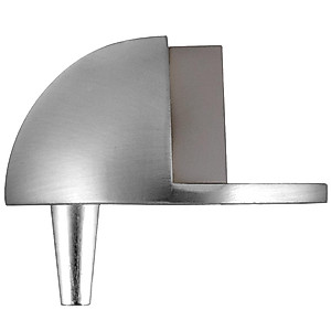 Design House 181883 Dome Door Stops, 5-Pack, Satin Nickel