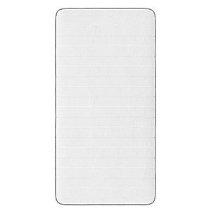 Signature Sleep Dream On 8 Inch 2-Sided Reversible Pocket Spring Mattress, Twin Size, GreenGuard Gold Certified, White