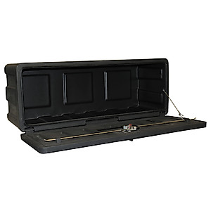 Buyers Products 1717110 Poly Underbody Truck Box, Toolbox for Utility Heavy Duty Work Vehicles, 18 x 18 x 48 Inches, Black