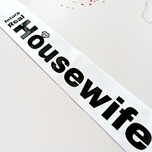 Magnusson's Garden Future Real Housewife Sash, Bachelorette Bridal Shower Engagement Party Bride-to-Be Sash, Real Housewives TV Show Inspired Gift for Women