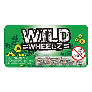 Deluxebase - Wild Wheelz-Dino Motor Vehicles, Multicolor (47418)