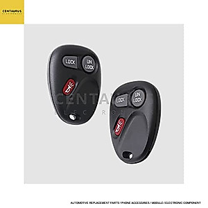 EXAUTOPONE 2Pcs KOBLEAR1XT Car Key Fob Keyless Entry Remote 3-btn Compatible with Escalade Yukon Sonoma S10 15042968