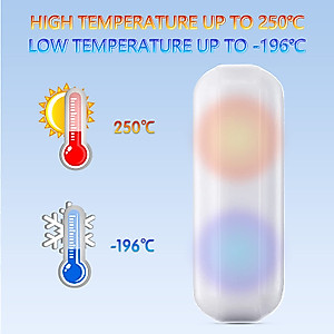 16 Pieces PTFE Magnetic Stirrer Mixer Stir Bar Laboratory Bar Stir Plate Magnet Stir Rod Magnetic (25 mm)