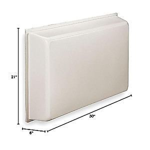 CHILL STOP'R Universal AC Cover, Molded Plastic