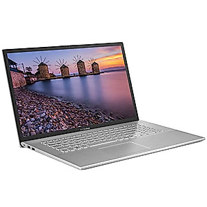 2022 Newest Upgraded ASUS Vivobook Laptops for College Student & Business, 17 inch HD+ Computer, Intel 10th Gen 4-Core i5-1035G1, 12GB RAM, 1TB SSD, HDMI, Webcam, Windows 11, LIONEYE MP