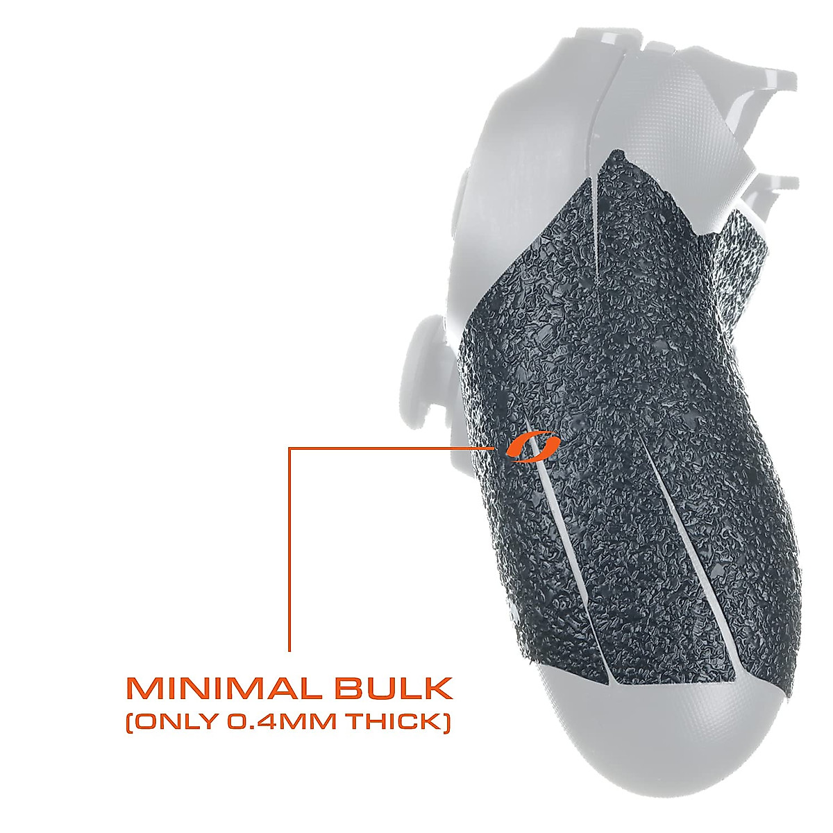 TALON Gaming Grips: GamLokR Collection – Rubber Controller Grip Compatible with Playstation 4 Controllers (Controller Not Included) – Non-Slip PS4 Gamer Grip for Sweaty Hands – Adhesive Grip Skin