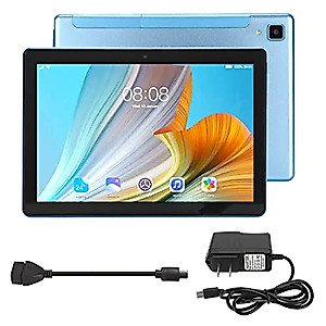 LBEC Tablet PC, MT6889 Octa Core 8.1 Inch Call Tablet 1920x1200 Blue 2.4G 5G Dual Band 100240V for 12 (US Plug)