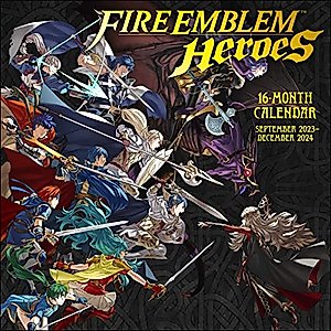 Fire Emblem 16-month September 2023–December 2024 Wall Calendar