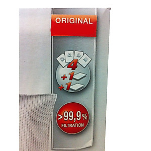 Miele GN AirClean 3D Efficiency Dust Bags for Miele Vacuum, 2-Boxes of 4 Bags & 2 Filters