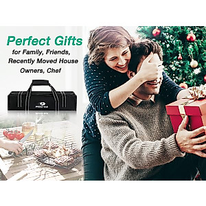 Mossy Oak Outdoor Knife Set - 6 PCS Chef Knife Set with Roll Bag - Premium Stainless Steel BBQ Knife Sets with Ergonomic Handle - 6’’ Fillet Knife for Fishing - Birthday Gifts for Women Men Lovers