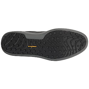 Skechers Men's Drive 5 Lx Arch Relaxed Fit Spikeless Waterproof Golf Shoe Sneaker, Black/Gry, 9.5